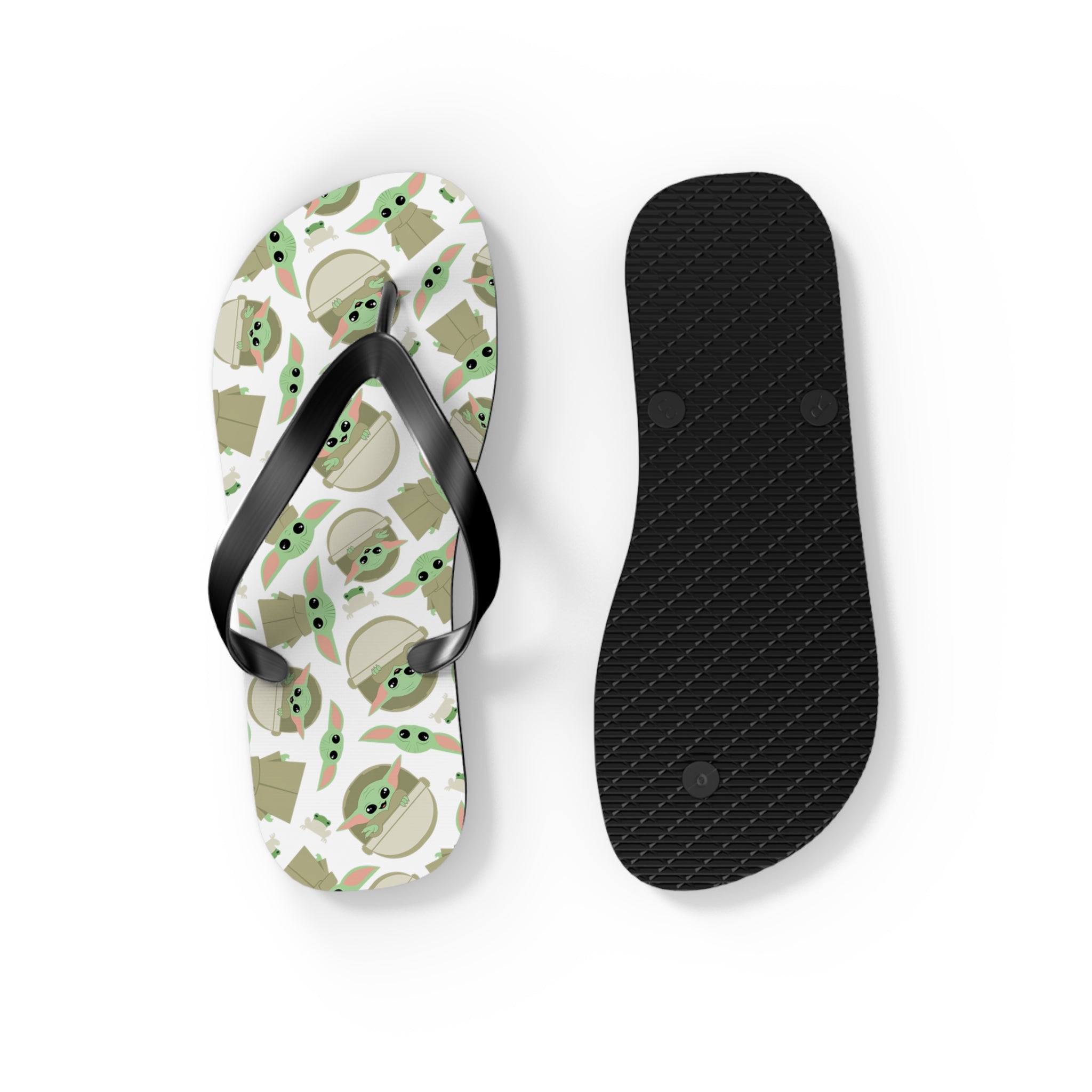 Grogu All-Over Print Flip Flops – Fandom-Made