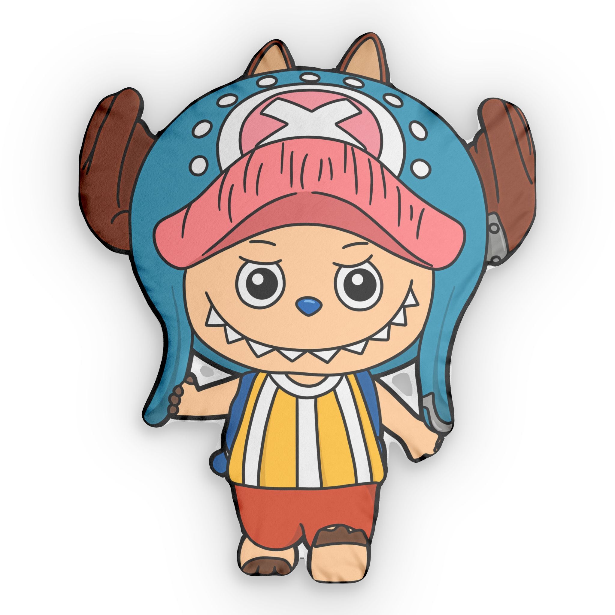 Tony Chopper Labubu-Shaped Pillow – Fandom-Made