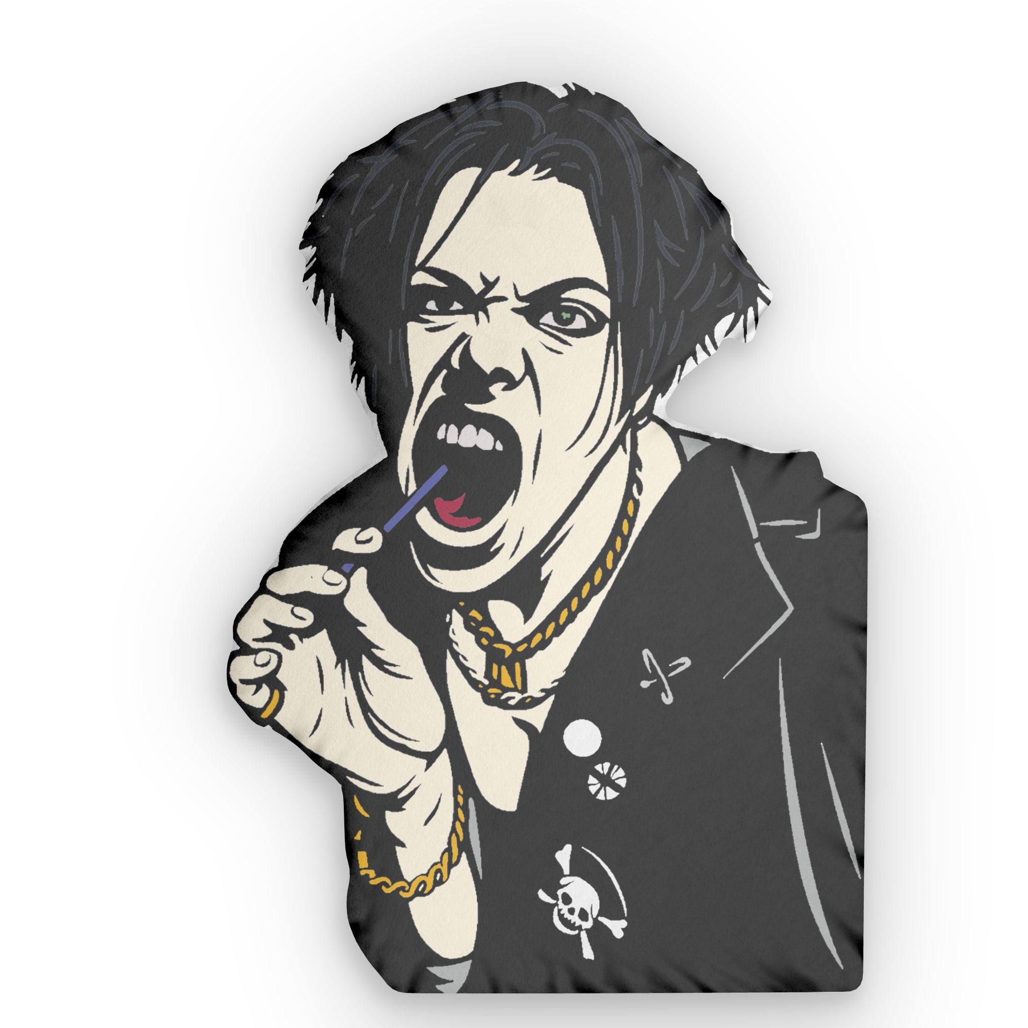 Rock God-Shaped Pillow – Fandom-Made