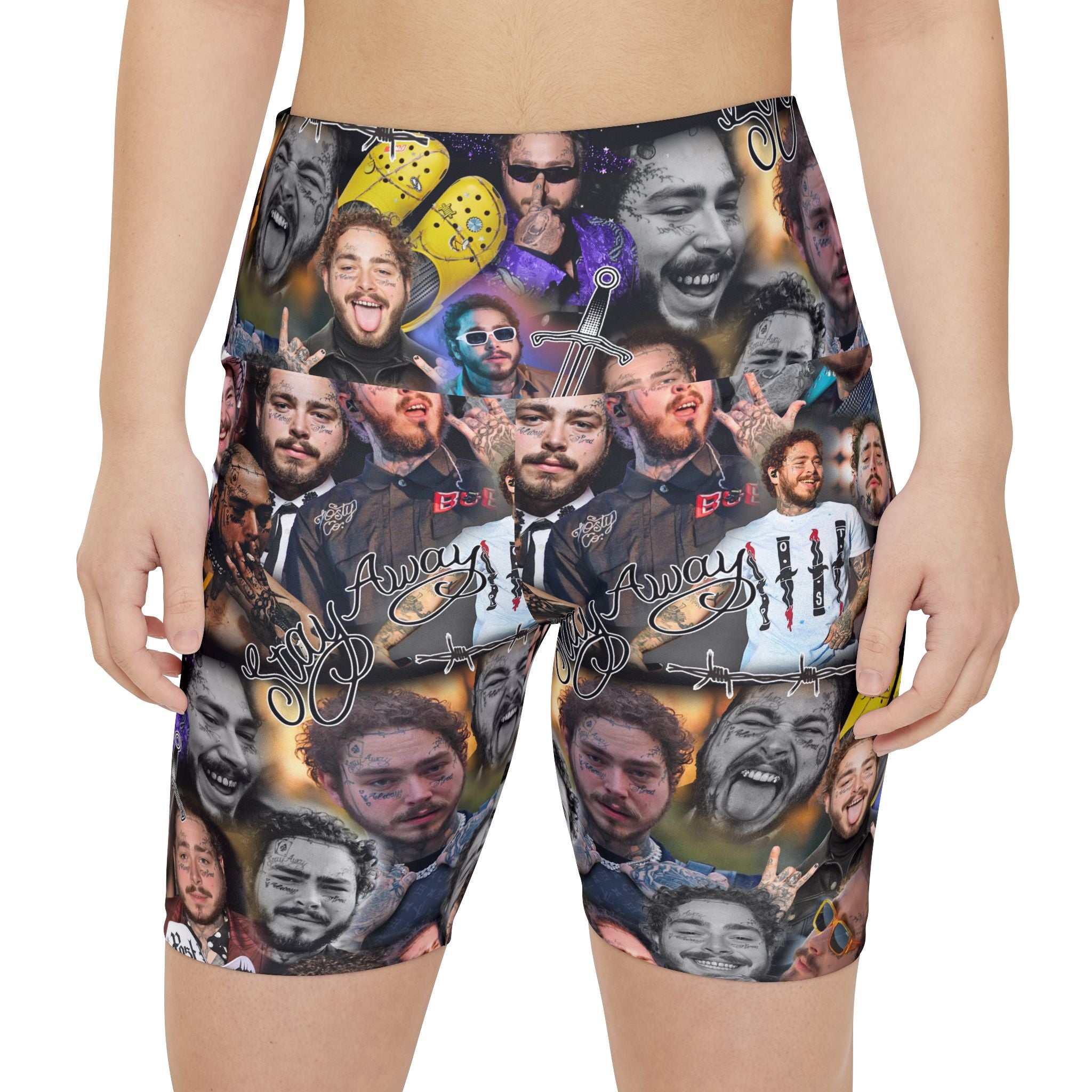 Post Malone Biker Shorts – Fandom-Made