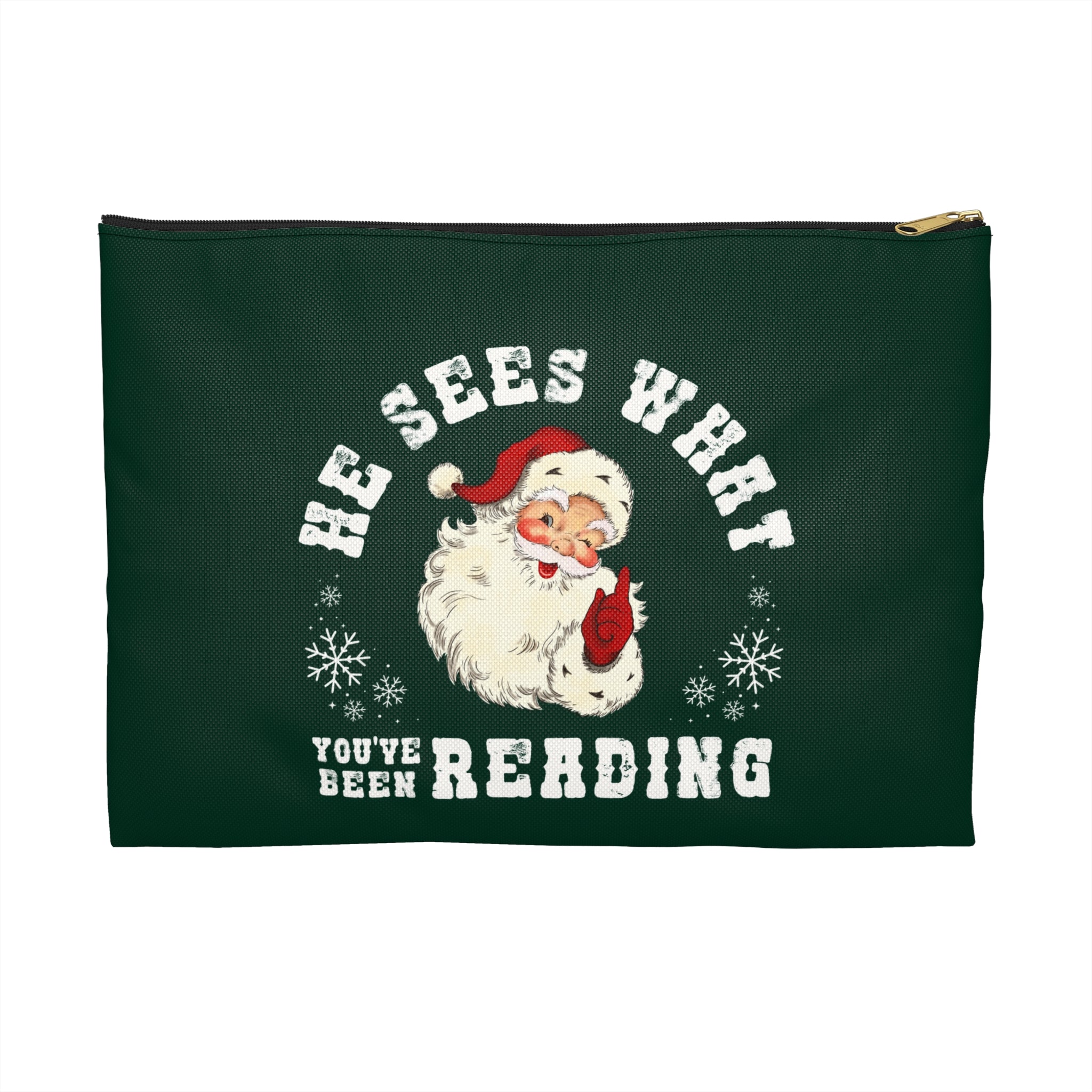 He Sees What You've Been Reading Pouch – Fandom-Made