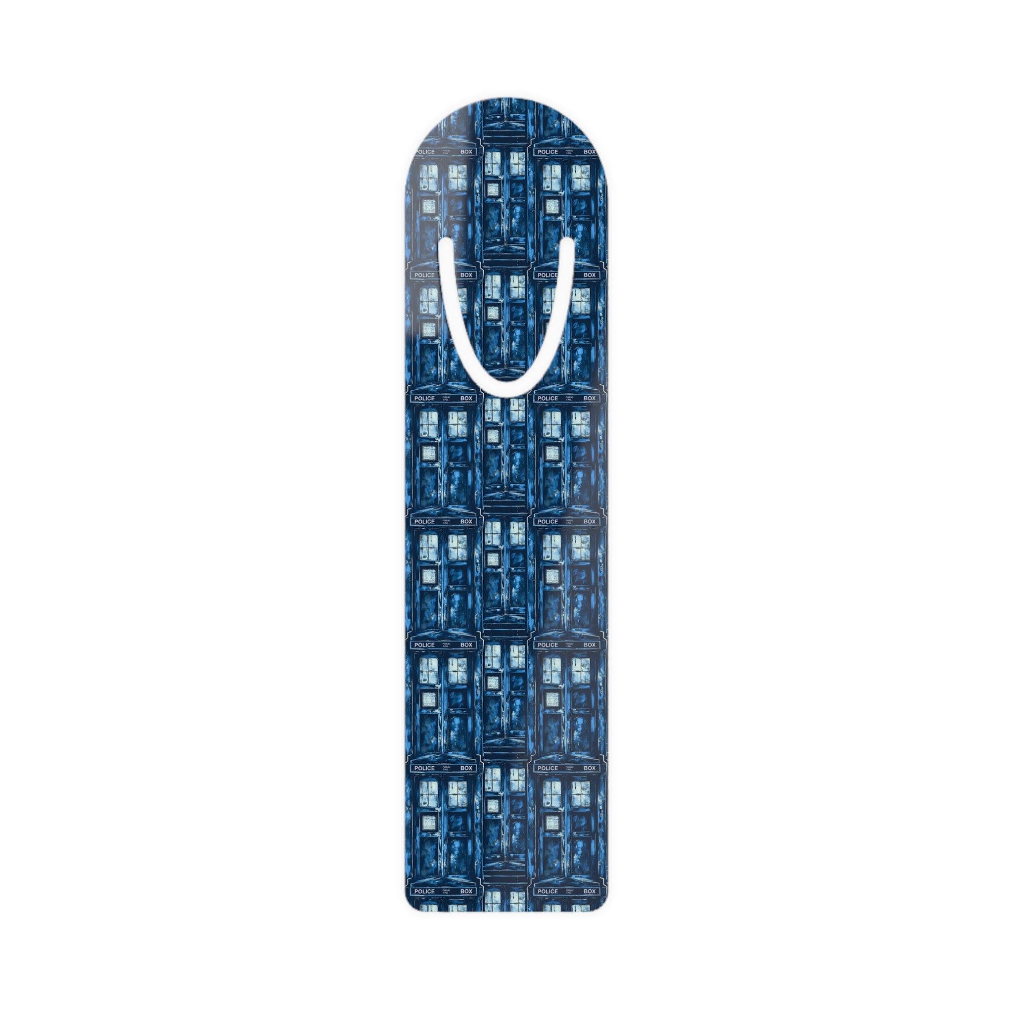 Tardis All-Over Print Bookmark – Fandom-Made