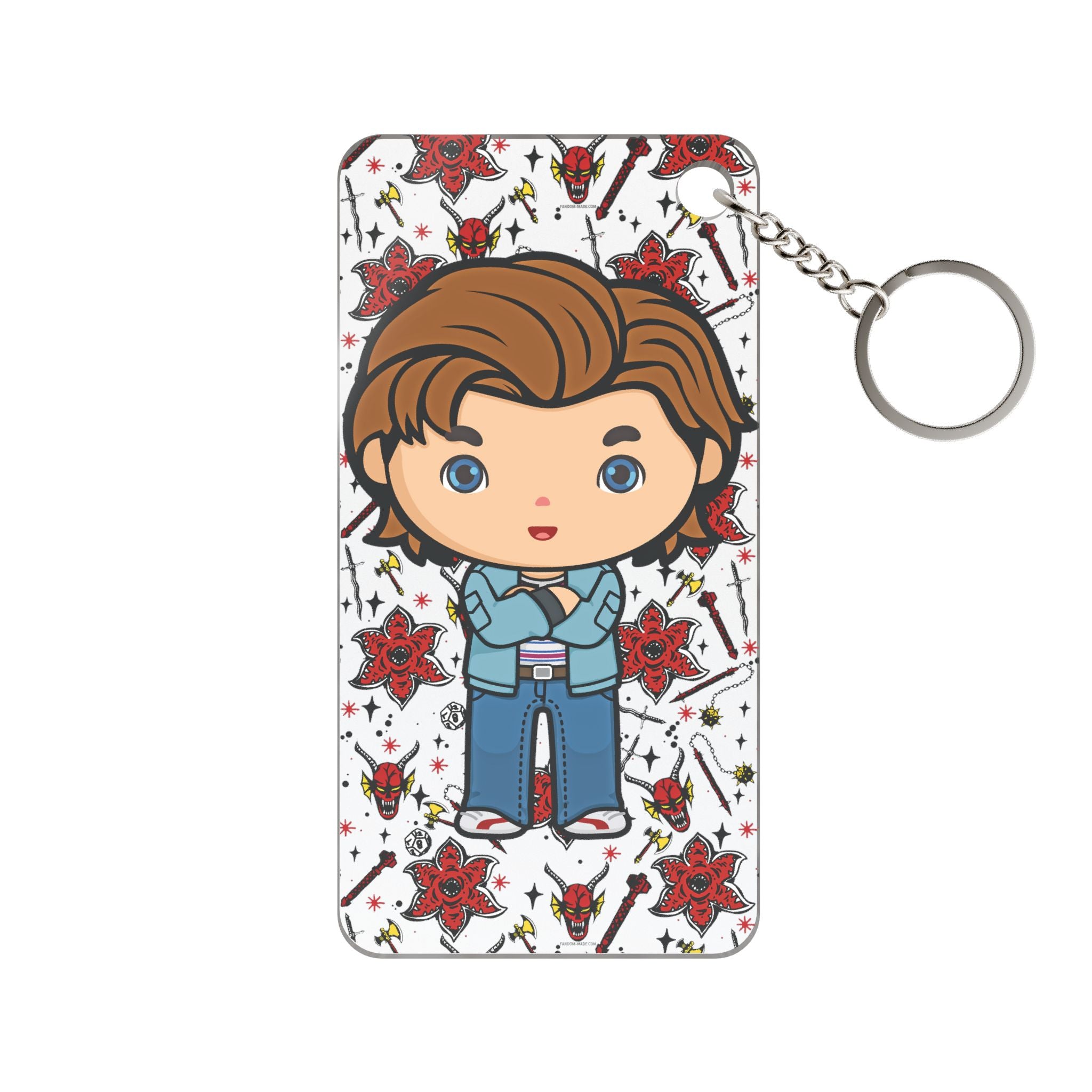 Steve Harrington Keychain Charm – Fandom-Made