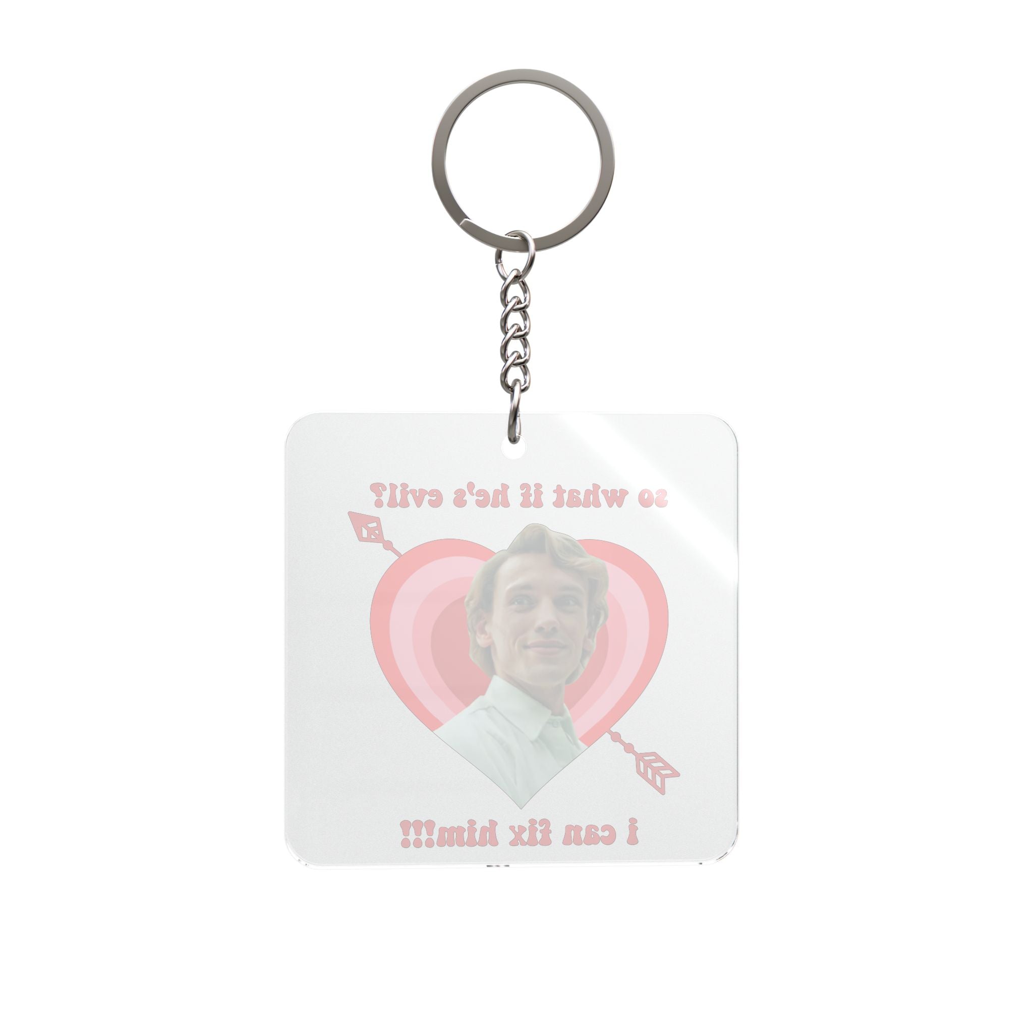Evil Square Keychain – Fandom-Made