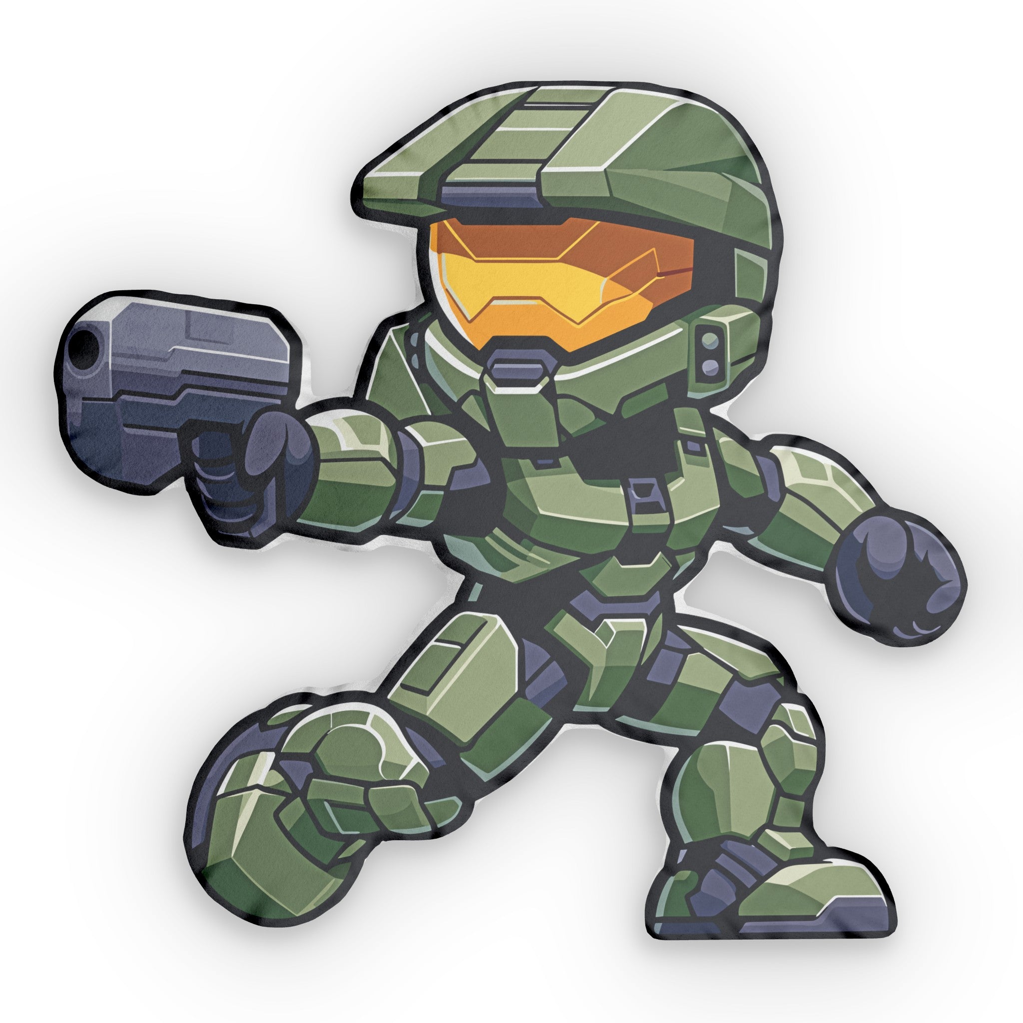 Halo's Master Chief Shaped Pillow – Fandom-Made