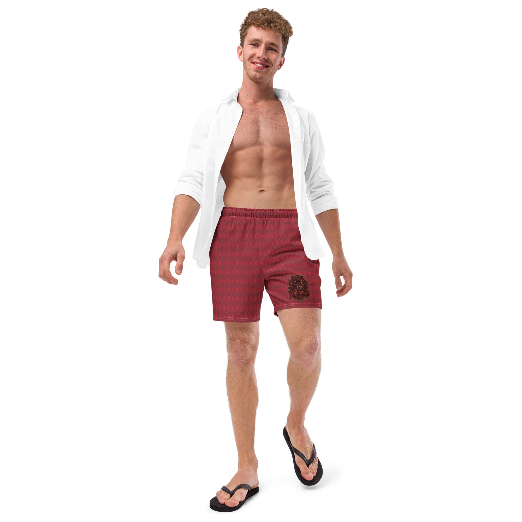 Gryffindor Crest Swim Trunks – Fandom-Made