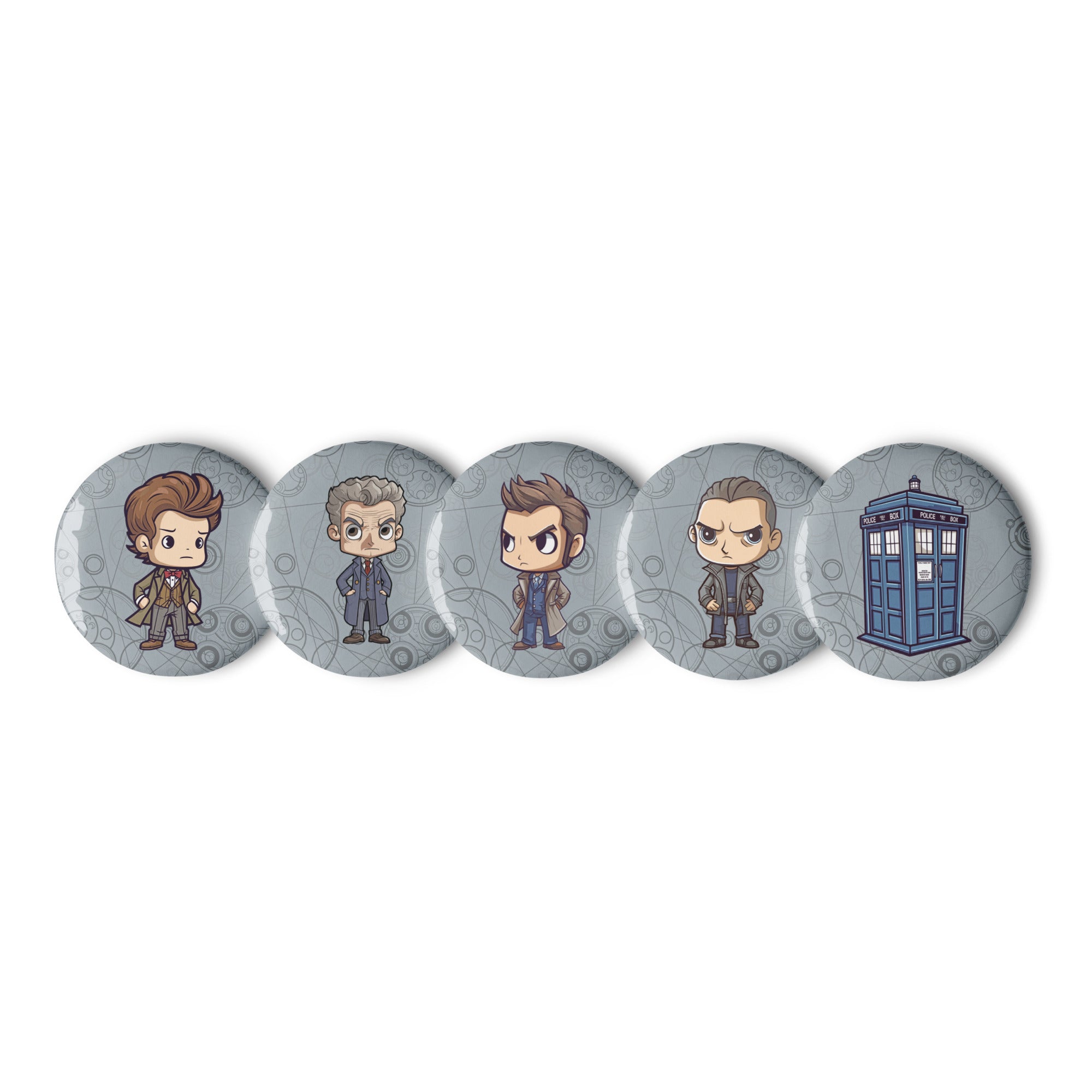 Doctor Who Pin Set – Fandom-Made