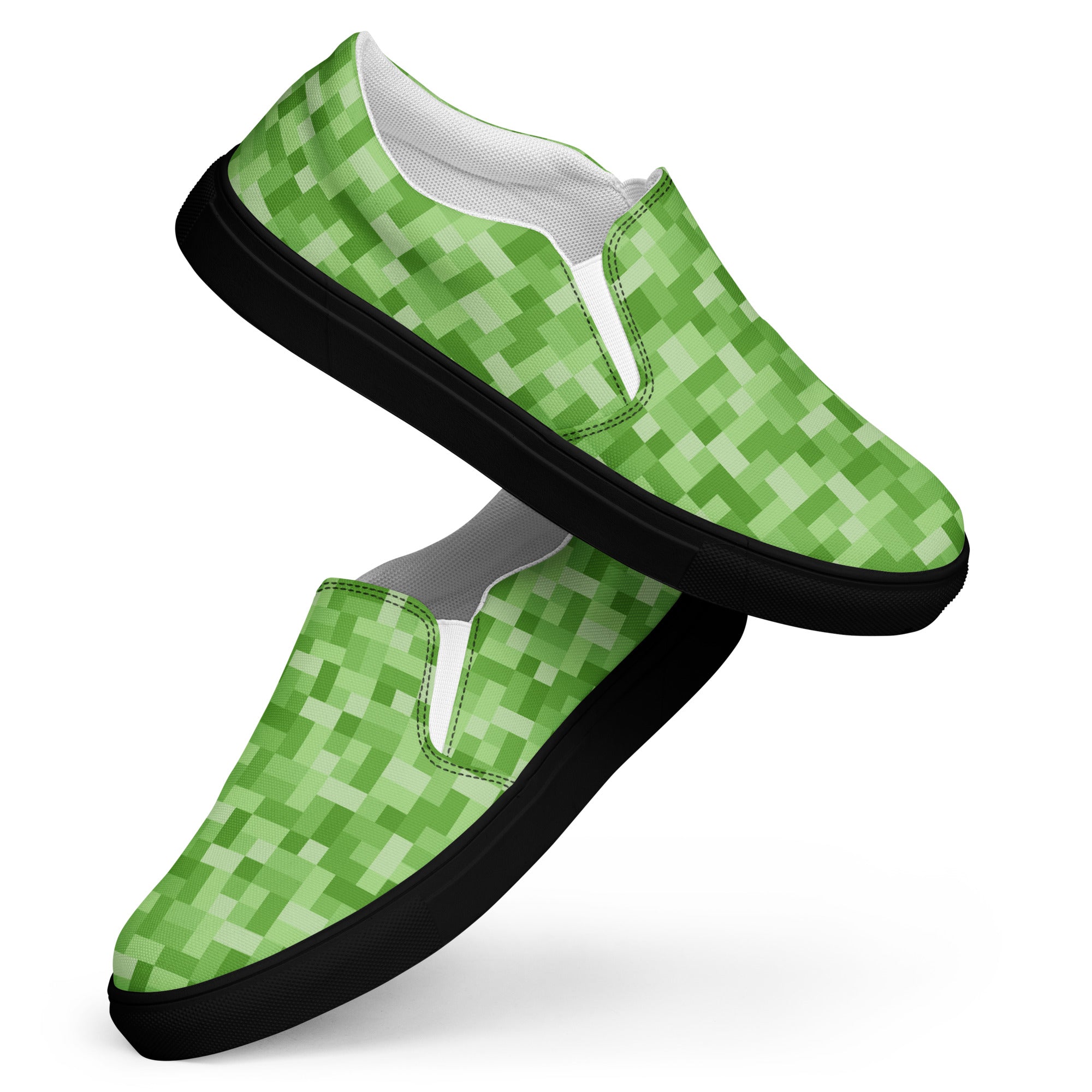 Minecraft Canvas Shoes – Fandom-Made