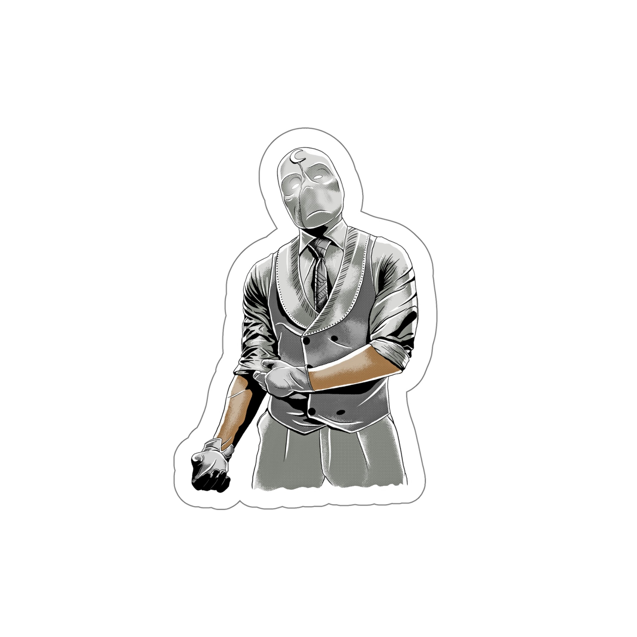 Mr. Knight Die-Cut Sticker – Fandom-Made