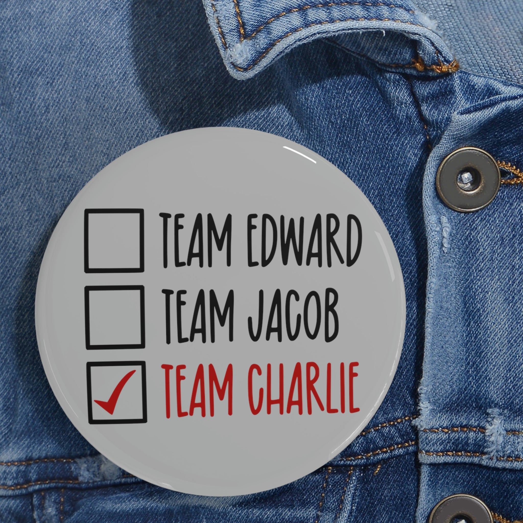 Team Charlie Pin – Fandom-Made