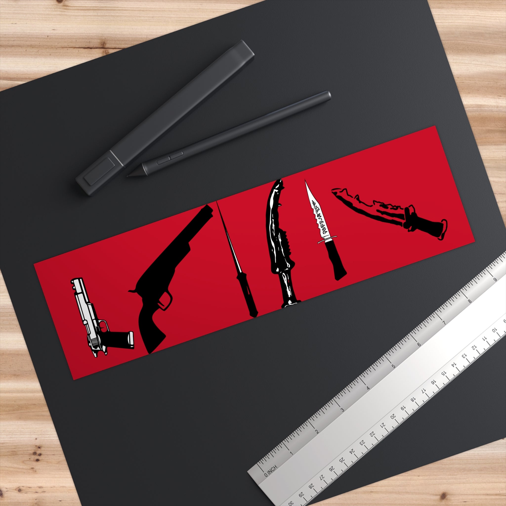 Supernatural Weapons Bumper Sticker – Fandom-Made
