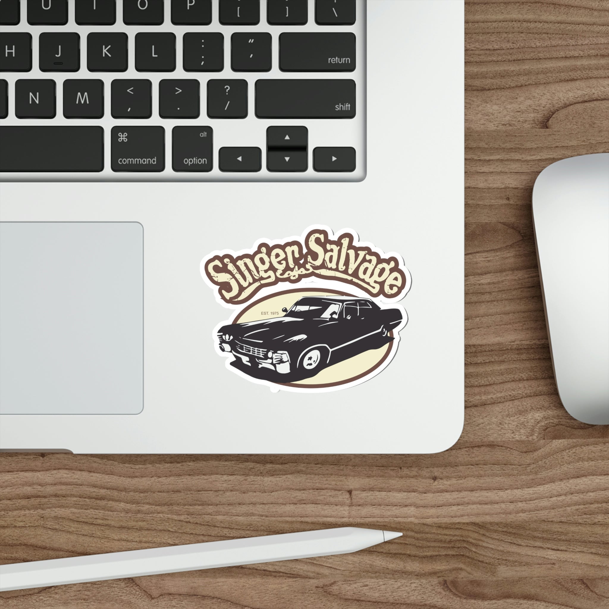 Singer Salvage Die-Cut Sticker – Fandom-Made