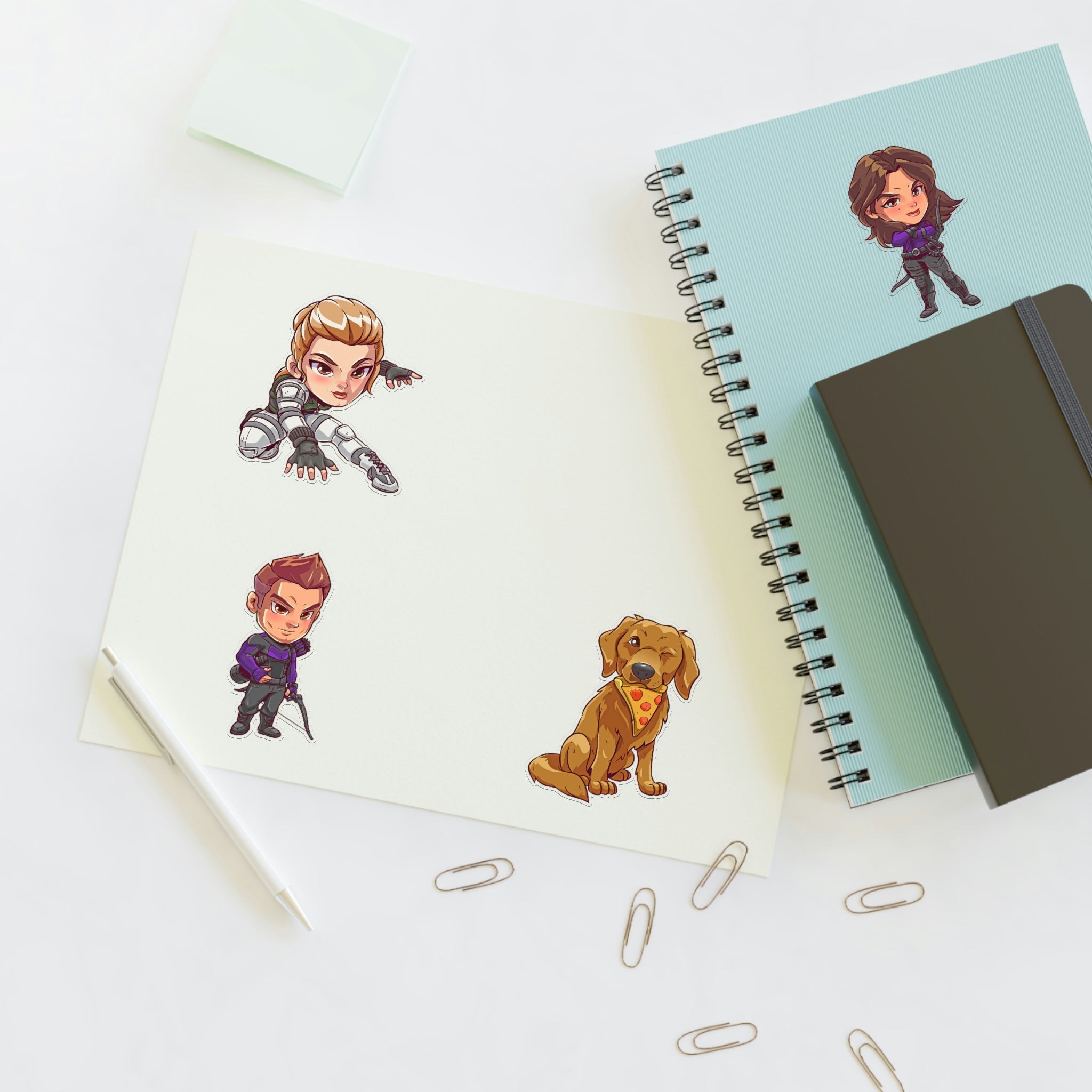 Hawkeye Sticker Sheets – Fandom-Made