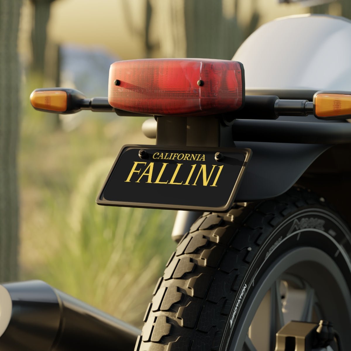 FALLIN1 Mini License Plate – Fandom-Made